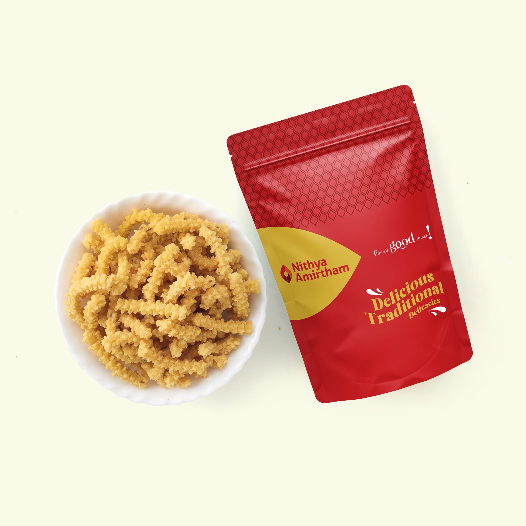Butter Murukku – Nithya Amirtham Indian Food Pvt Ltd